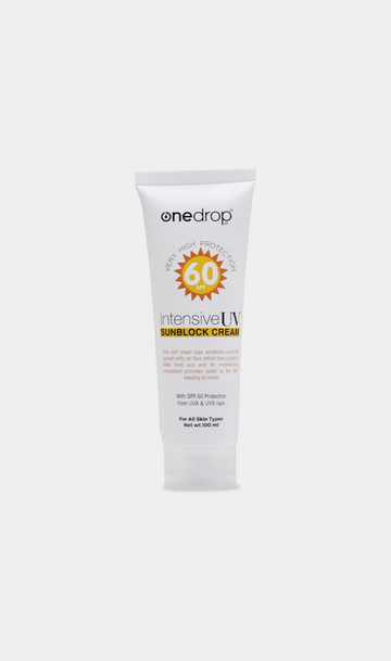 ONE DROP SUNBLOCK CREAM 60SPF 100ML